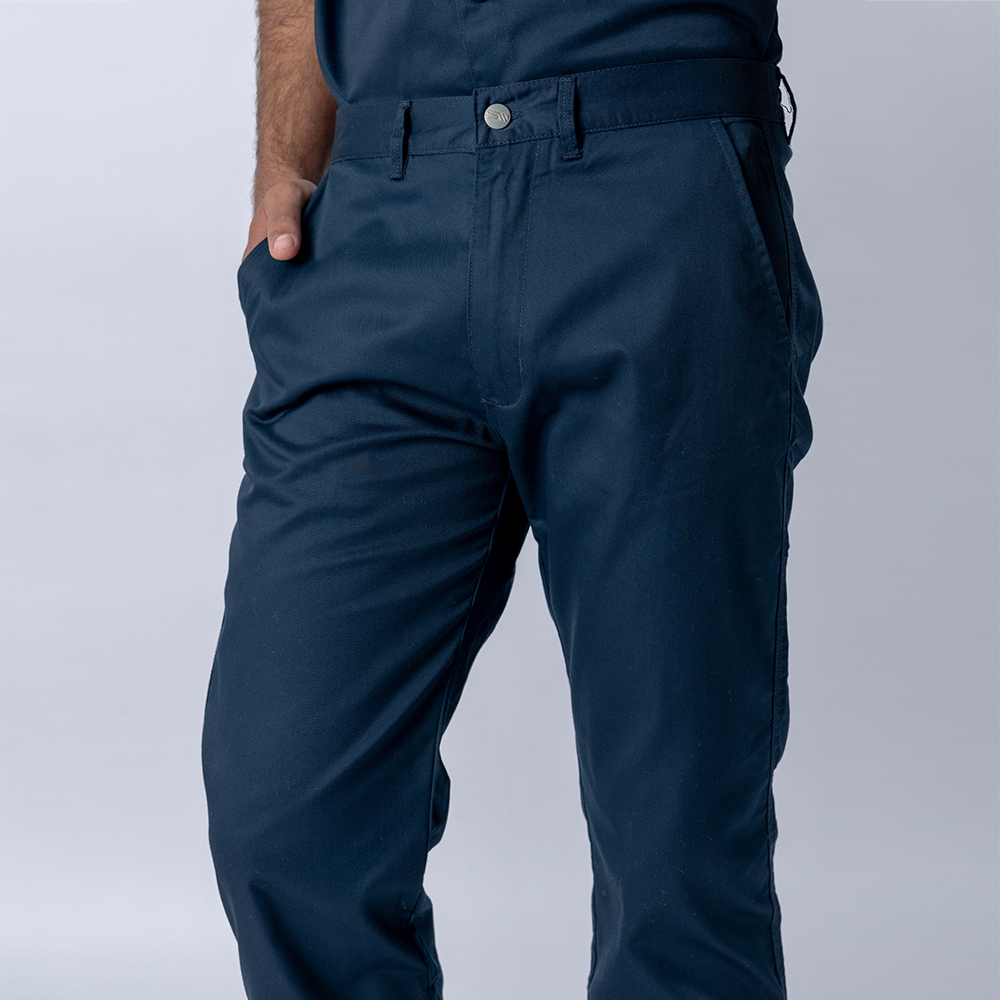 Pantalon Basico Mix SW Workwear Azul
