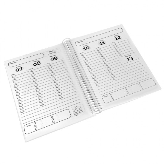 Cubiertas De Agenda Imprimibles En Blanco Y Negro Agenda Especial